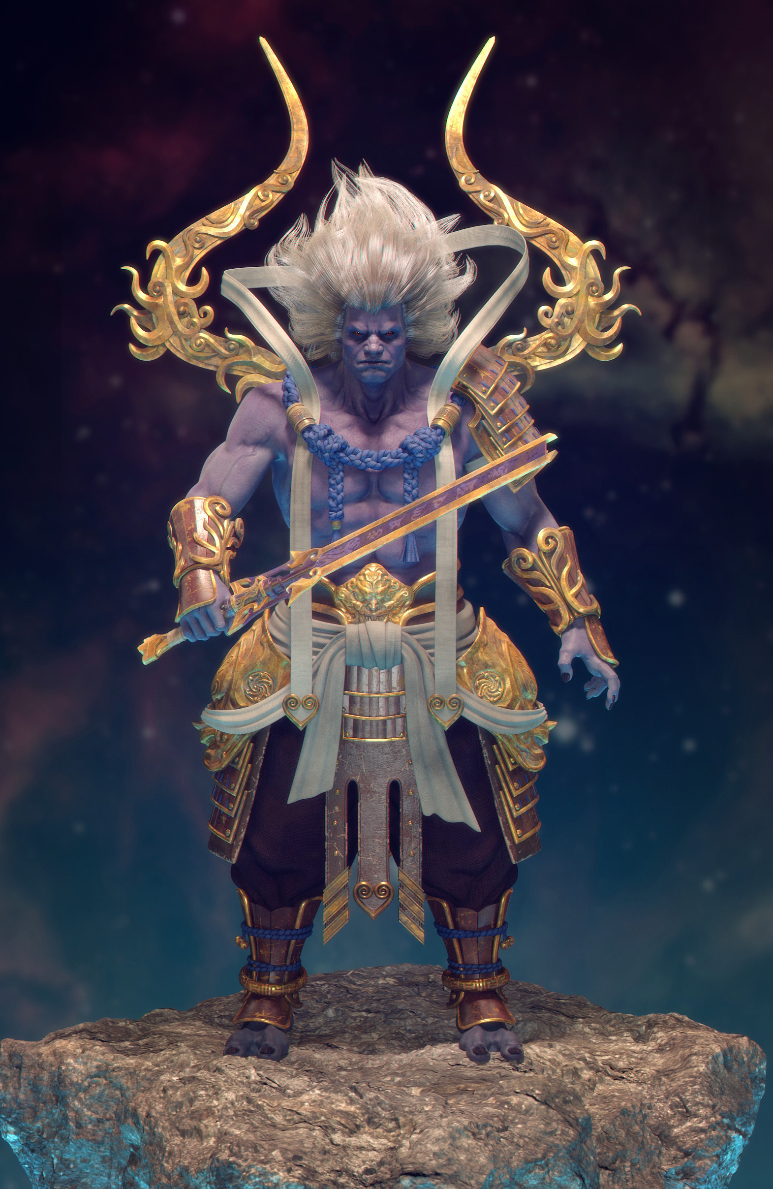 ArtStation - monster god