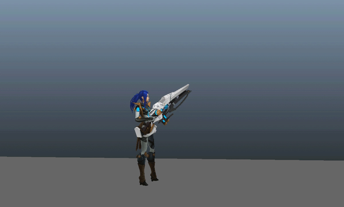 ArtStation - Pulsefire Caitlyn Ultimate Attack