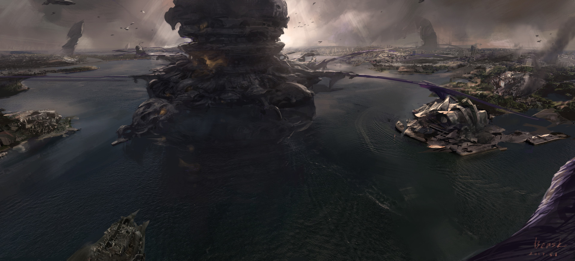 ArtStation - Sydney fall