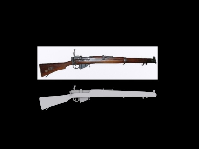 ArtStation - Lee Enfield Rifle