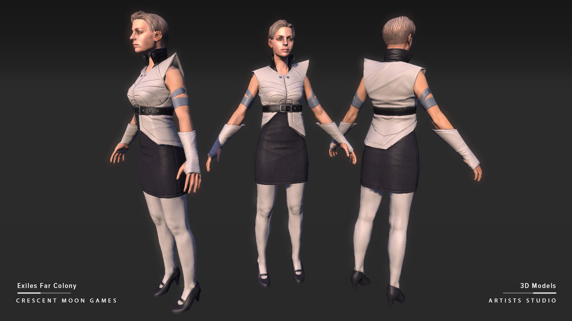 ArtStation - "Exiles Far Colony" Characters