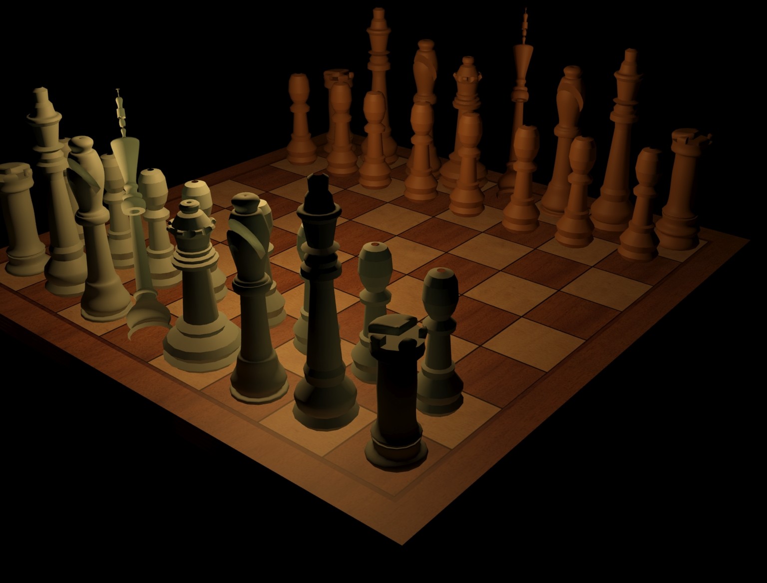 ArtStation - 3D chess key