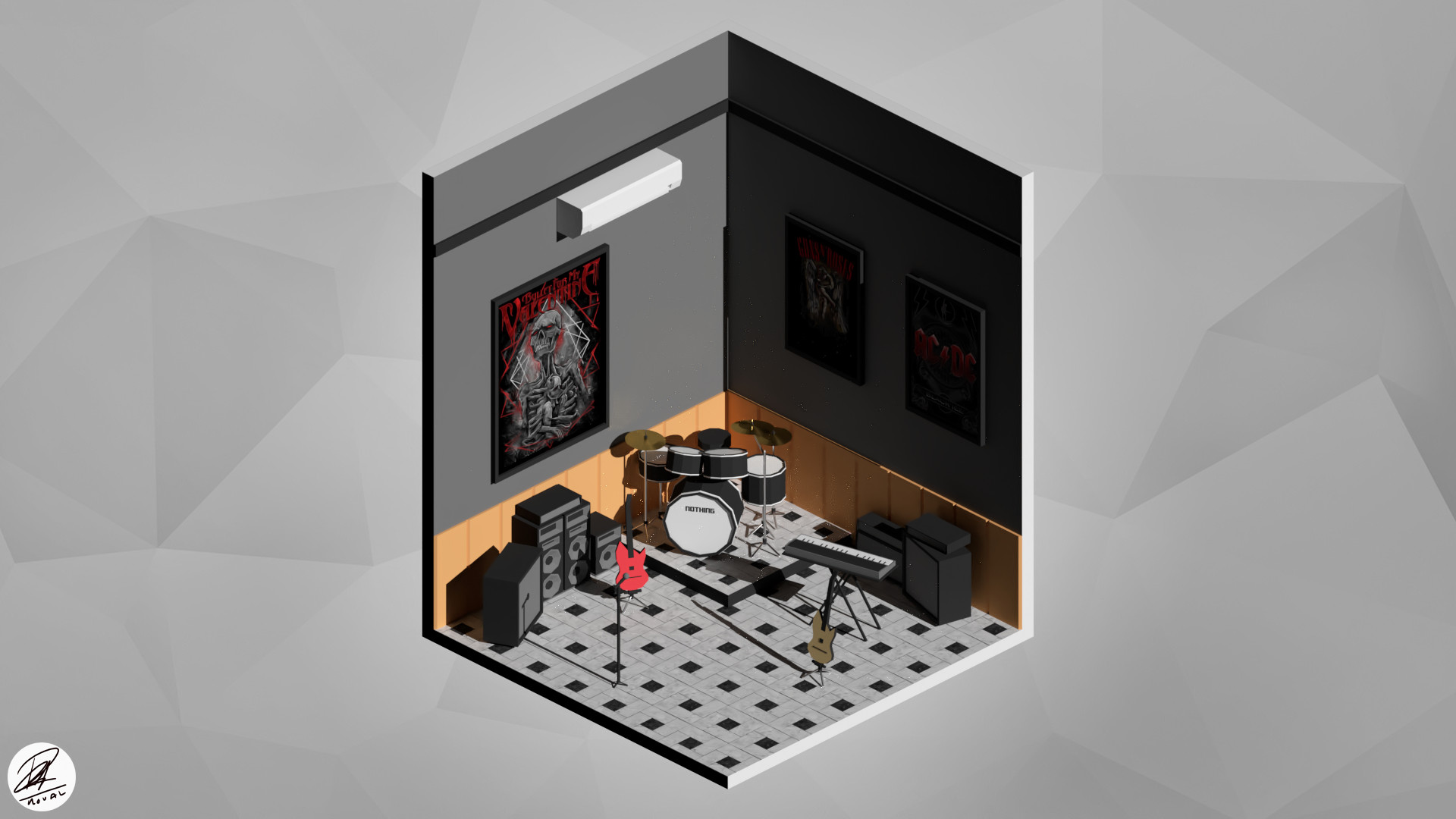 ArtStation - Low Poly Band Studio