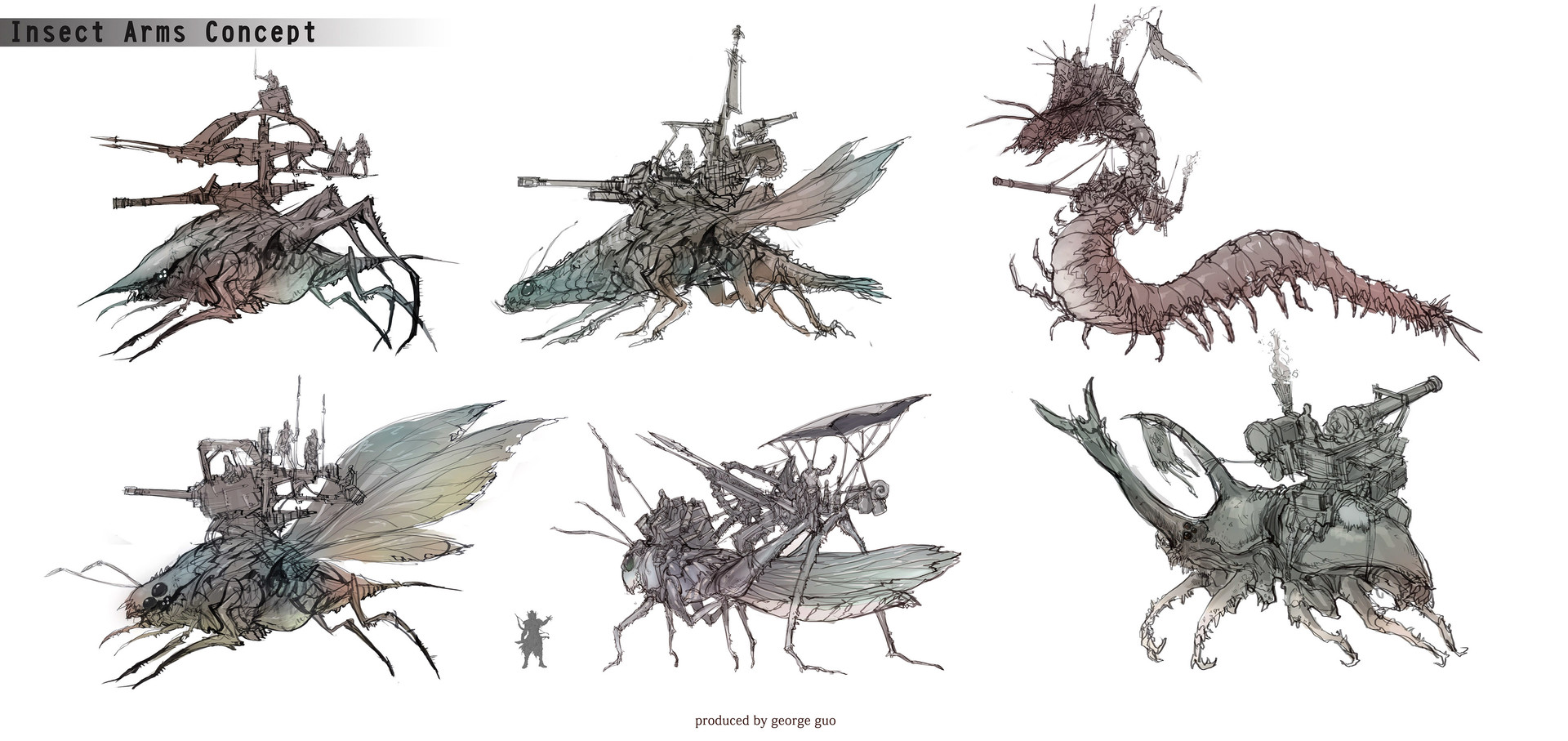 ArtStation - insect arms concept