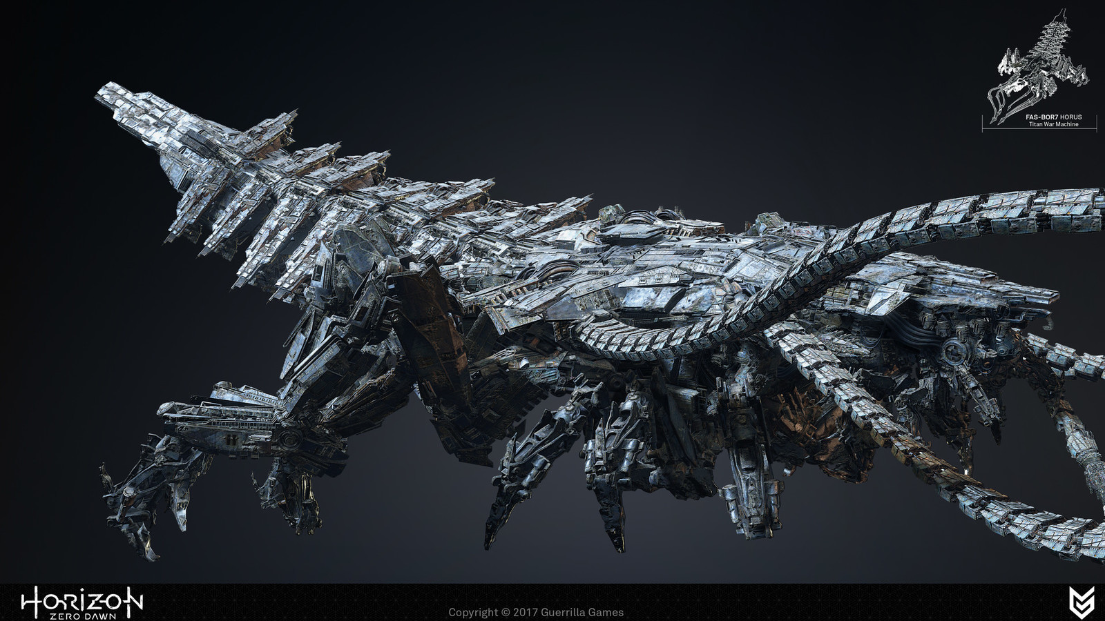 Guilherme Carvalho - FAS-B.O.R.7 Horus Titan War Machine