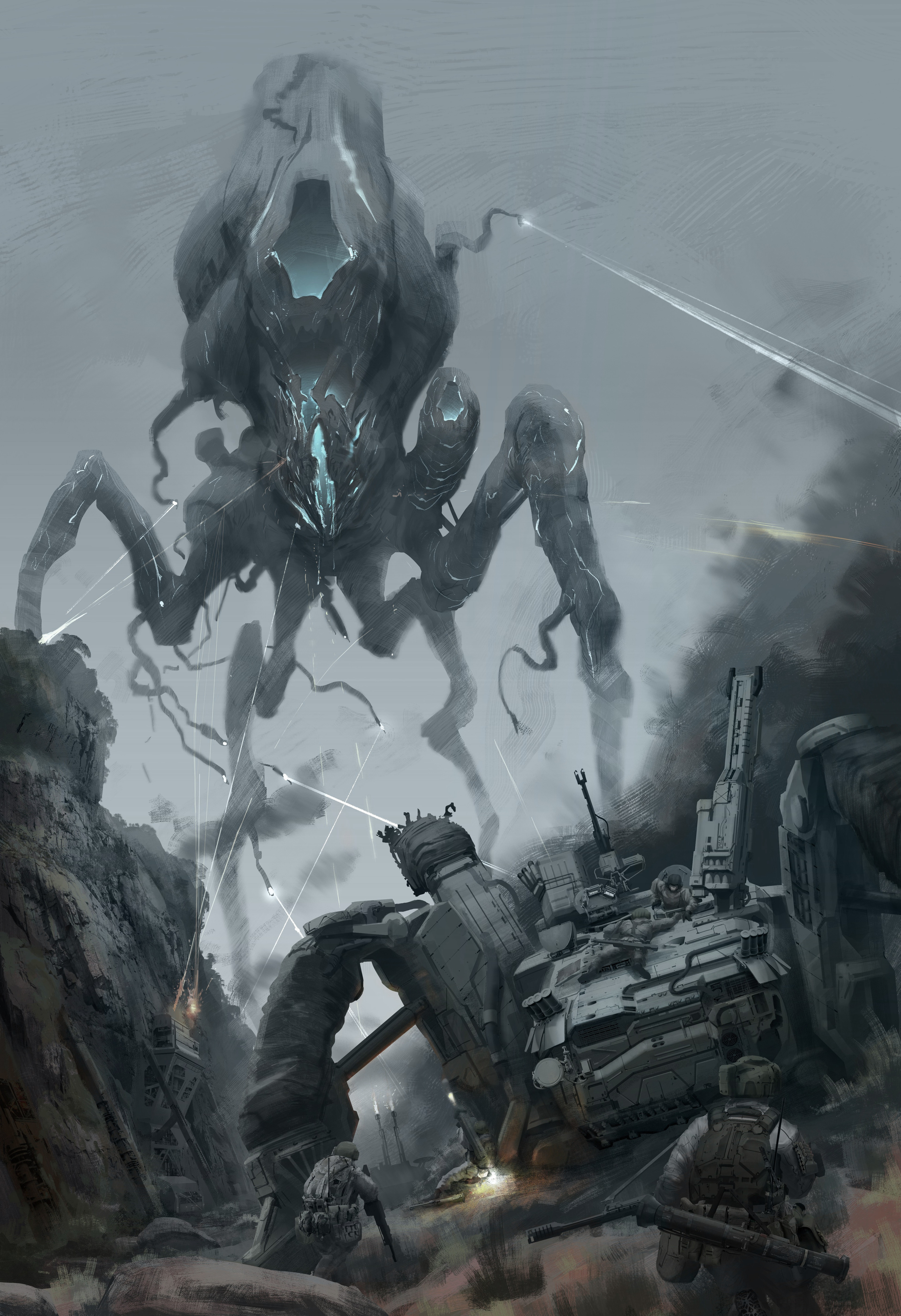 Longque Chen - Fighting with aliens