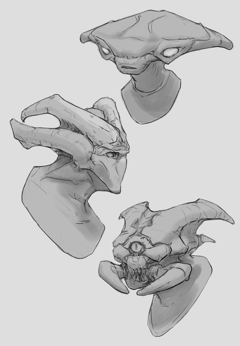 ArtStation - Creature Sketches