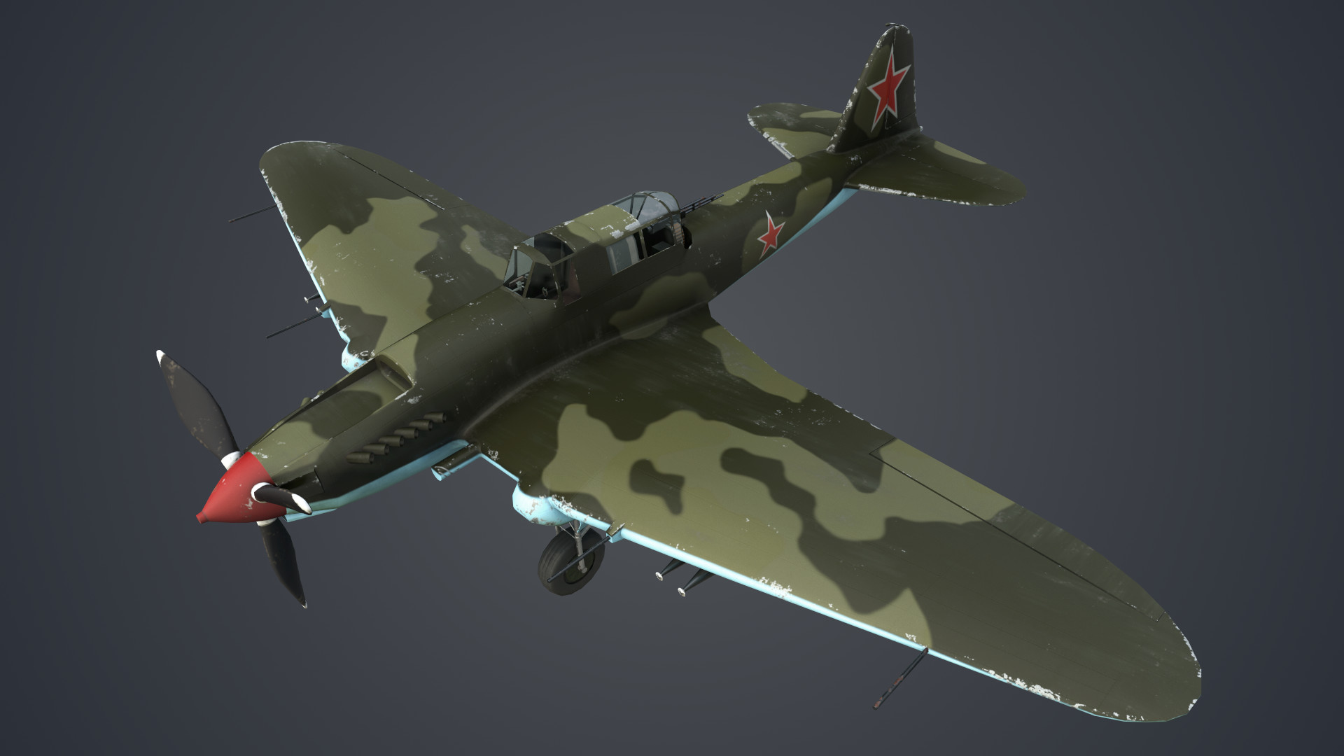 Eugene Popov - Low Poly IL-2