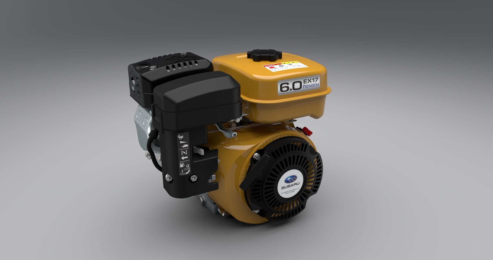 ArtStation - VRED Visualization: Subaru EX17 Engine