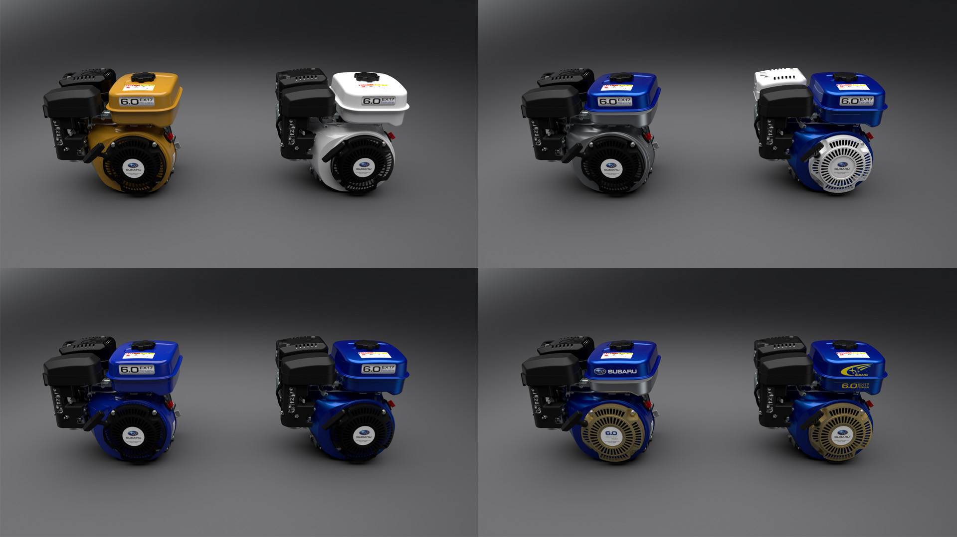 J. Leu - VRED Visualization: Subaru EX17 Engine