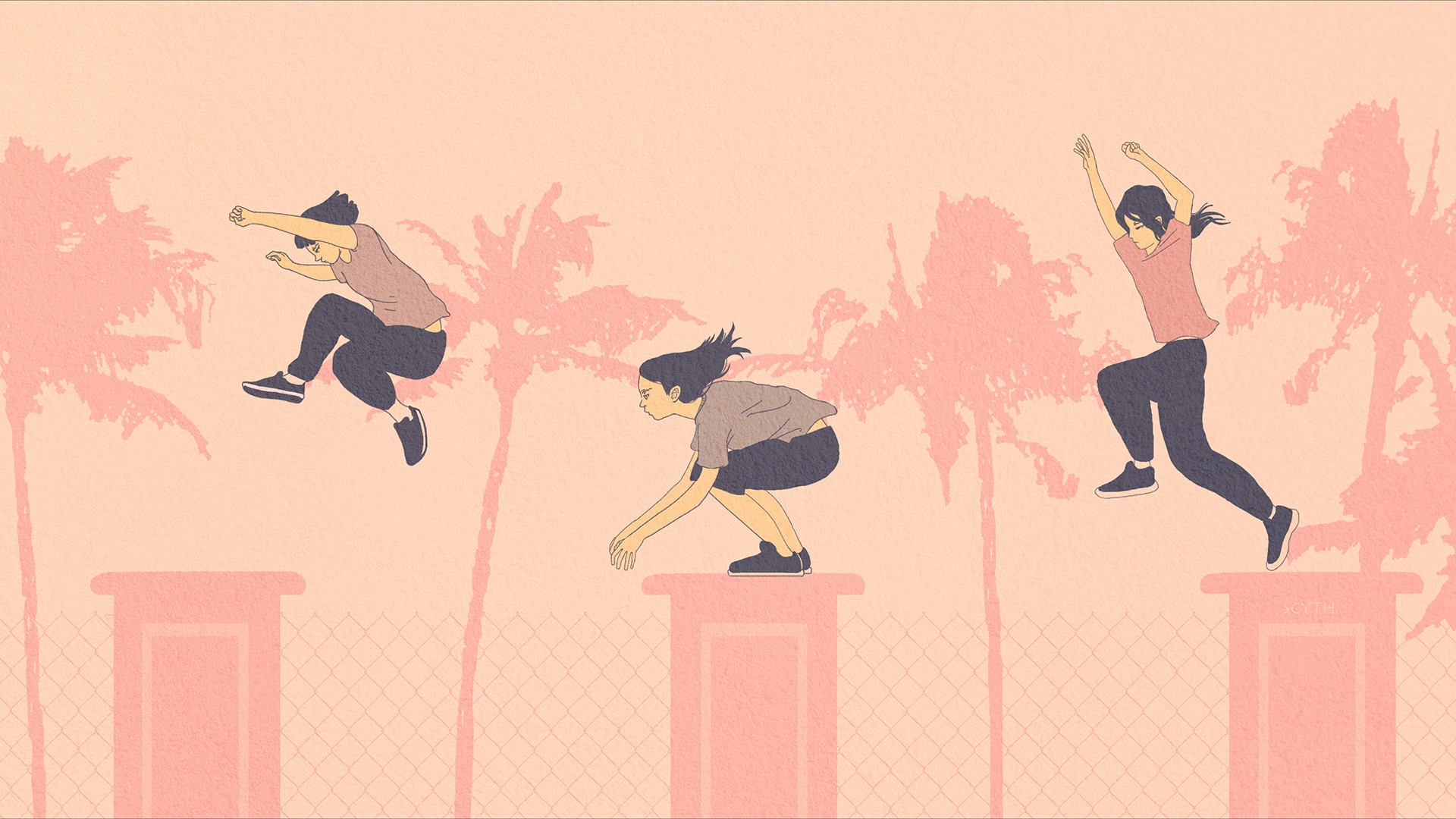 ArtStation - Rocking girls wallpaper