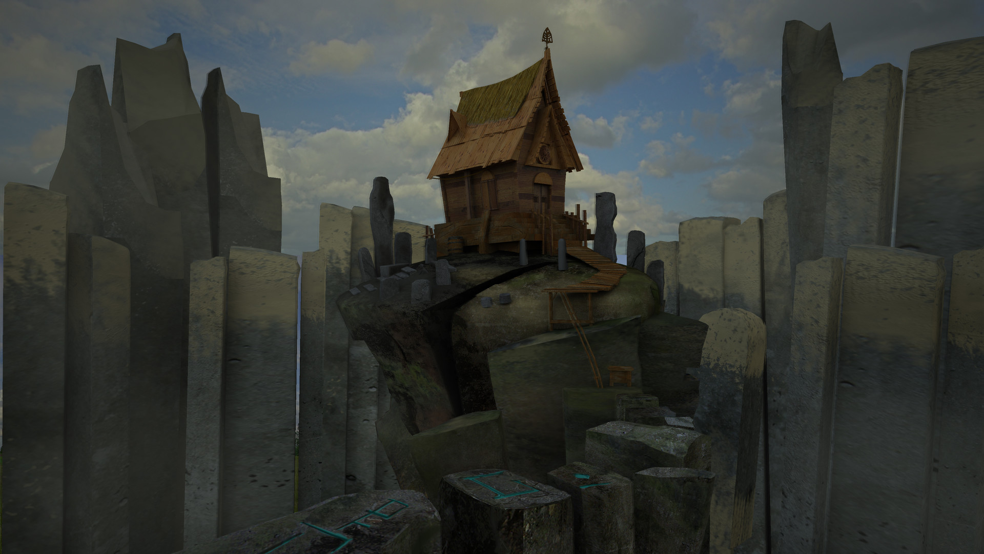 ArtStation - Fantasy Hut!