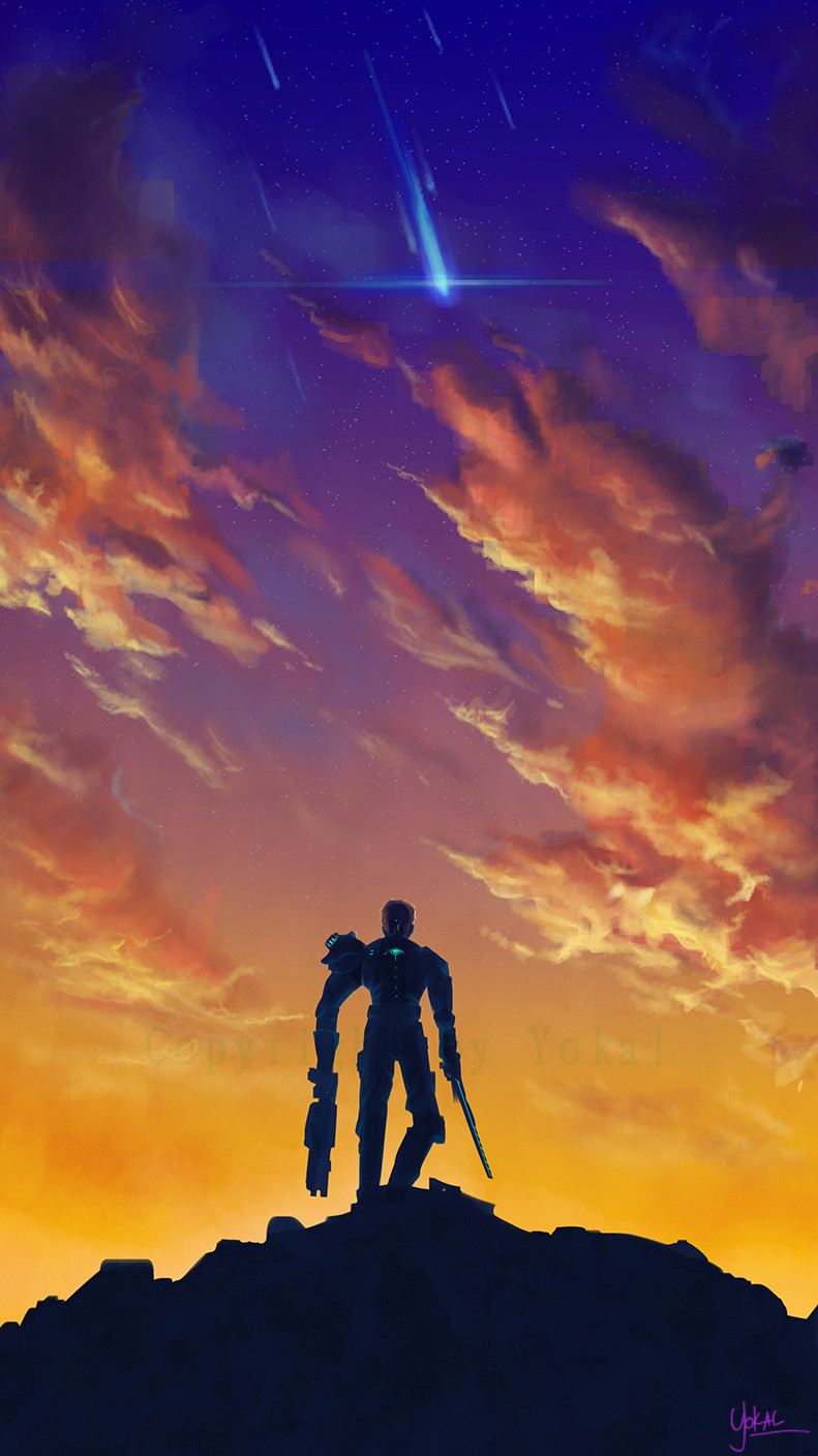 ArtStation - Sunset Comets