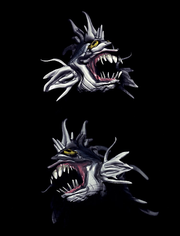 ArtStation - monster fish
