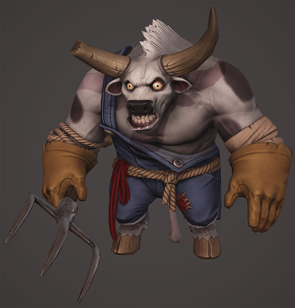 ArtStation - Stablehand Minotaur