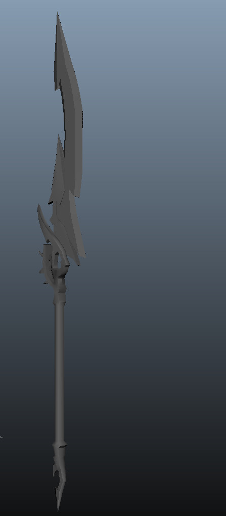 ArtStation - Low Poly Glaive