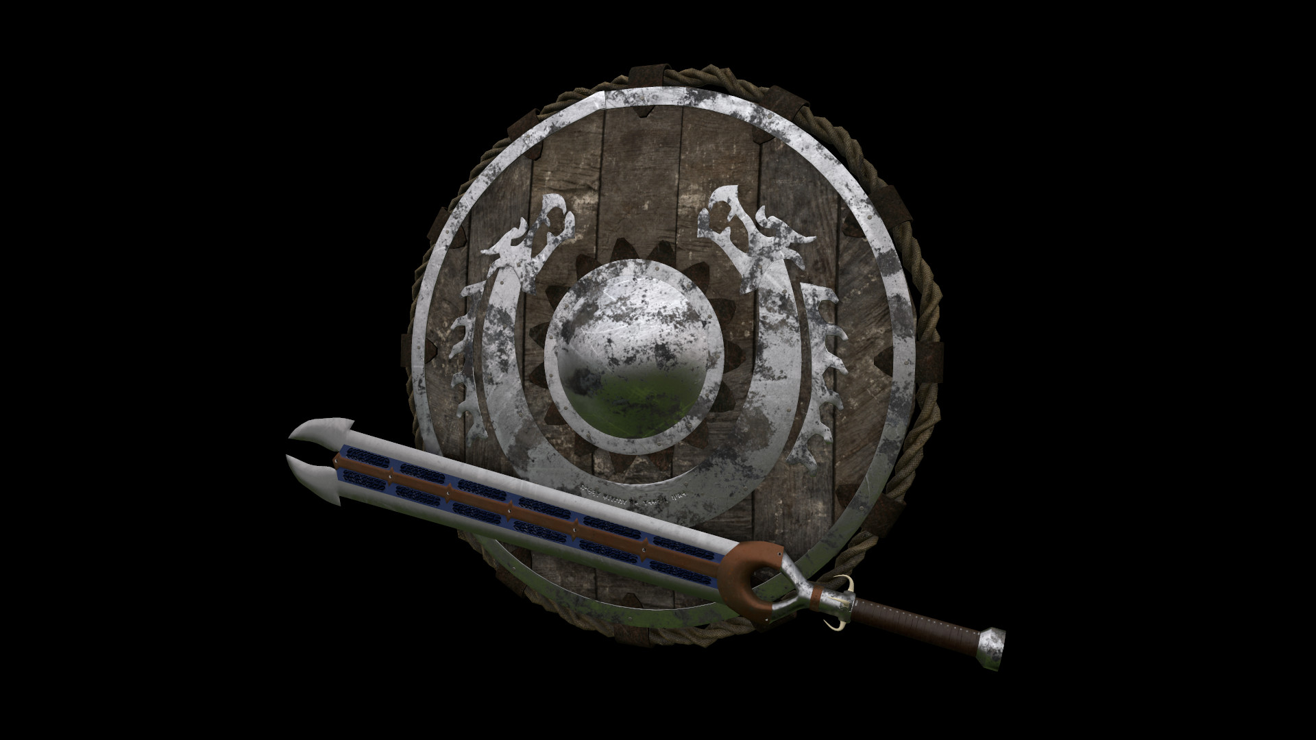 ArtStation - Viking Sword and Shield
