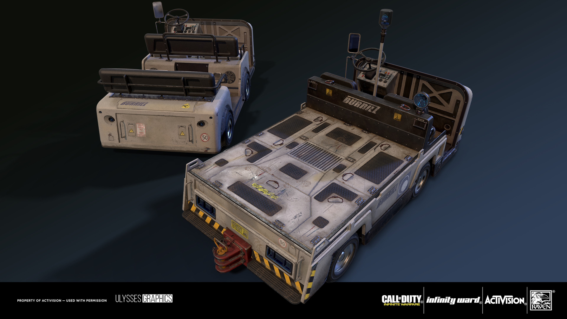 ArtStation - Call of Duty: Infinite Warfare | Electric Tow Cart ...