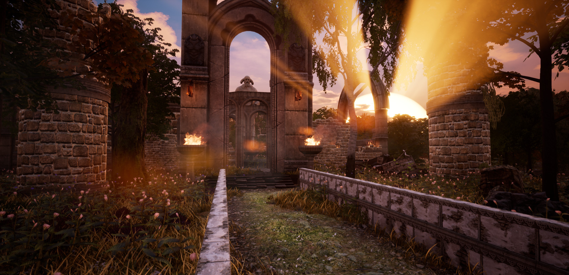 ArtStation - The ruins of the fountain of life