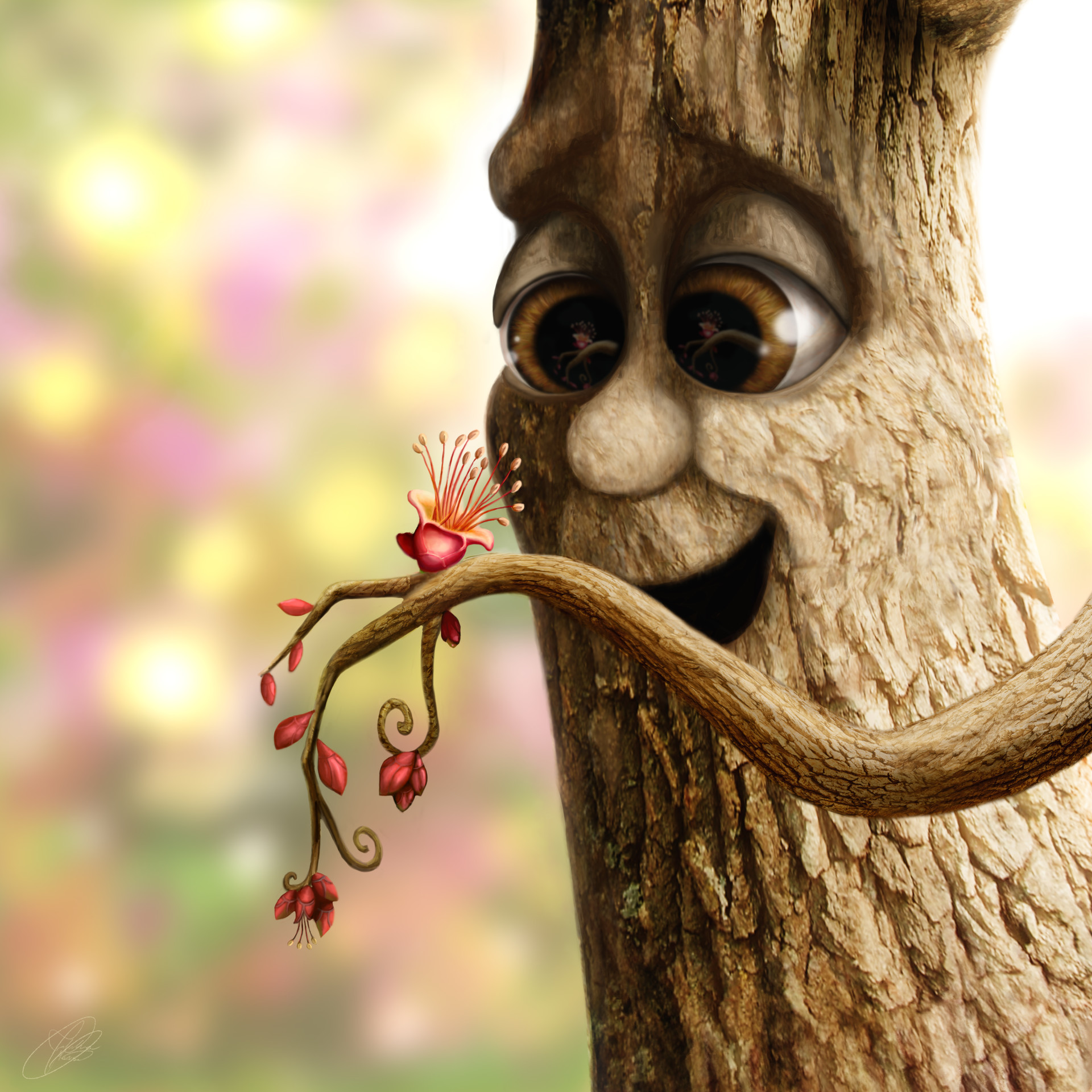 ArtStation - Little Tree