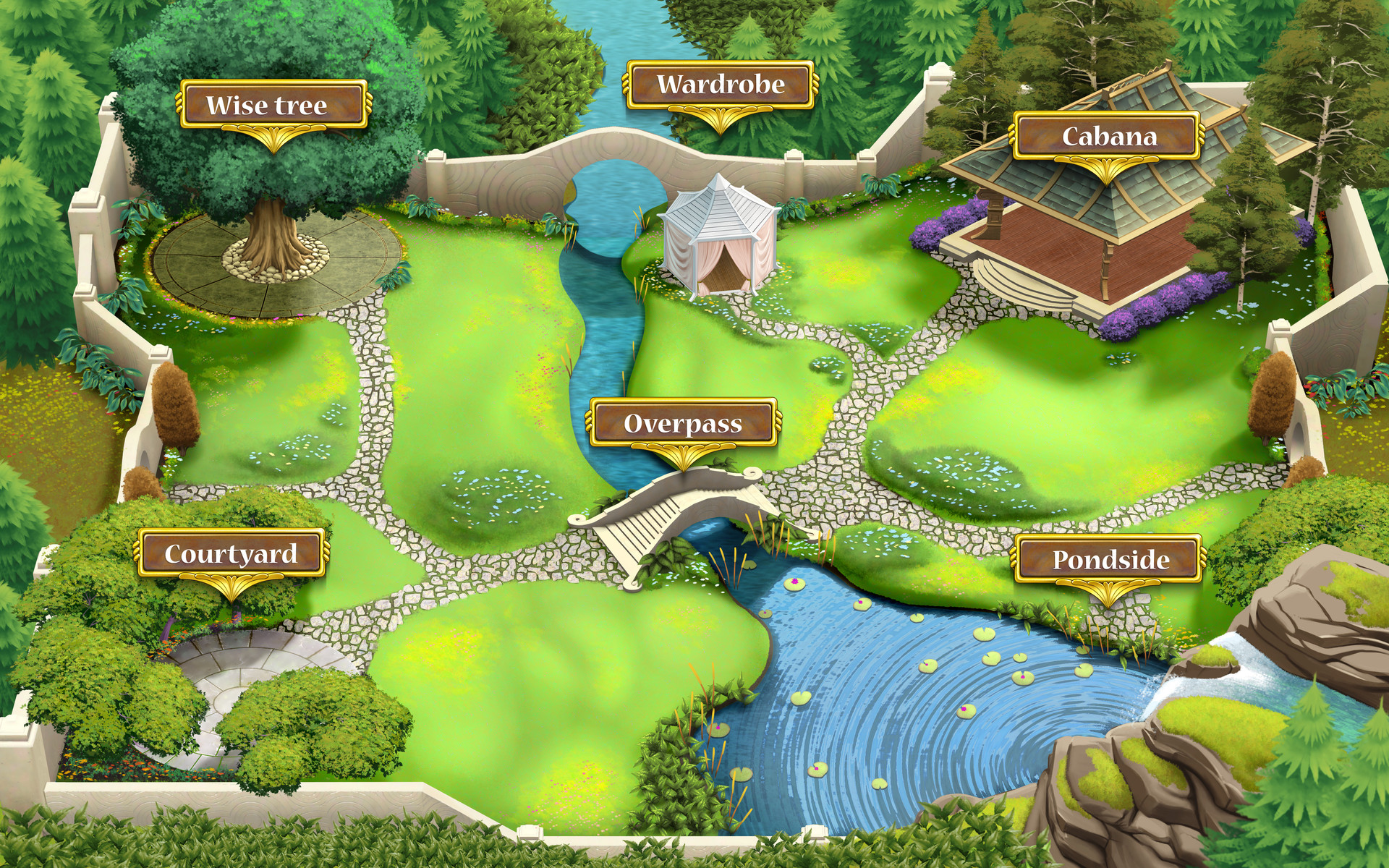 ArtStation - InGame Map