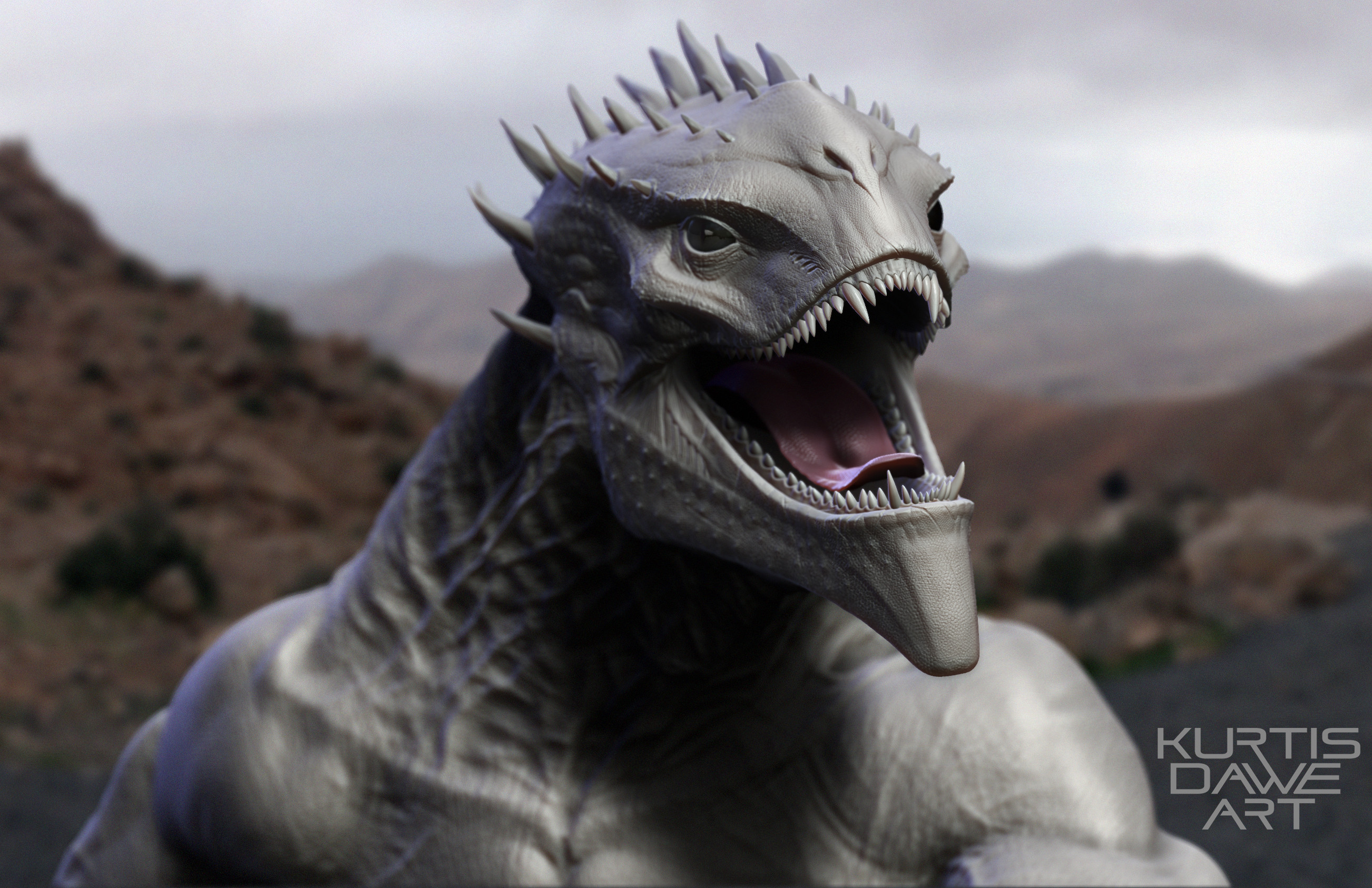 Kurtis Dawe - Lizard Biped