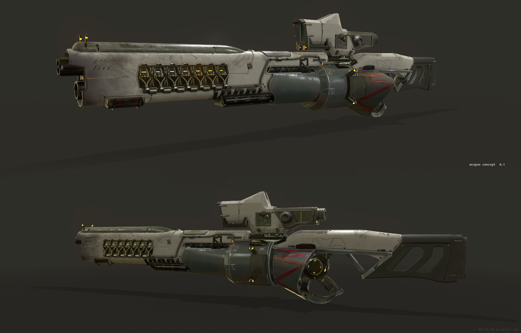 ArtStation - concept weapon