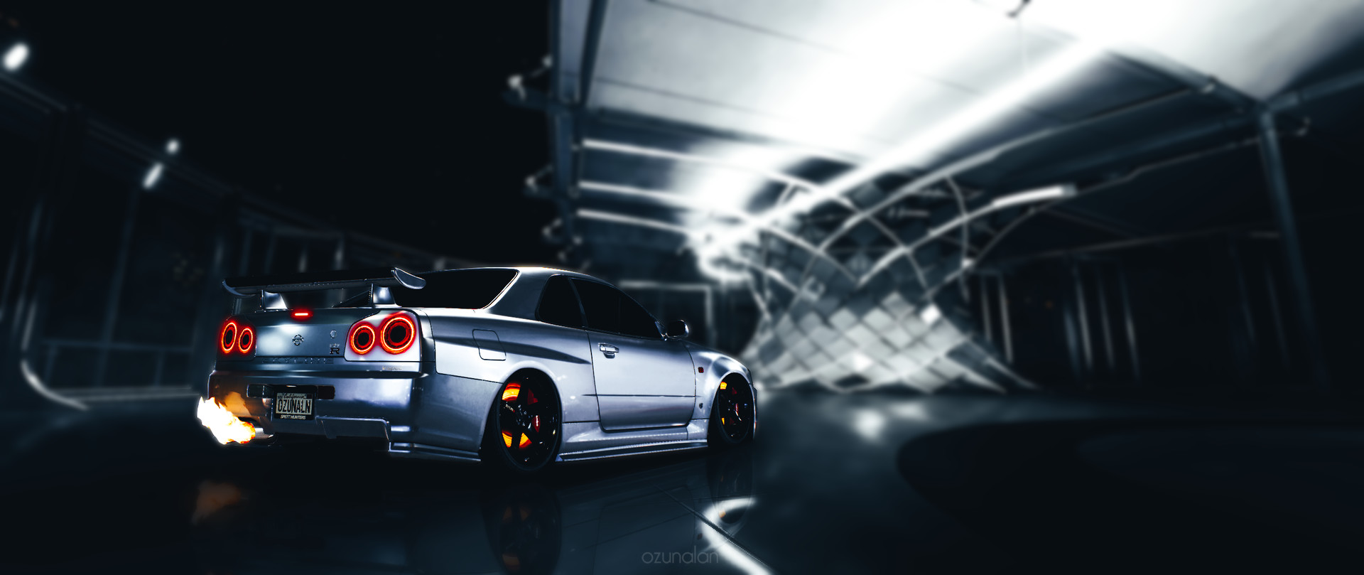 ArtStation - Skyline GT-R R34 Z-Tune