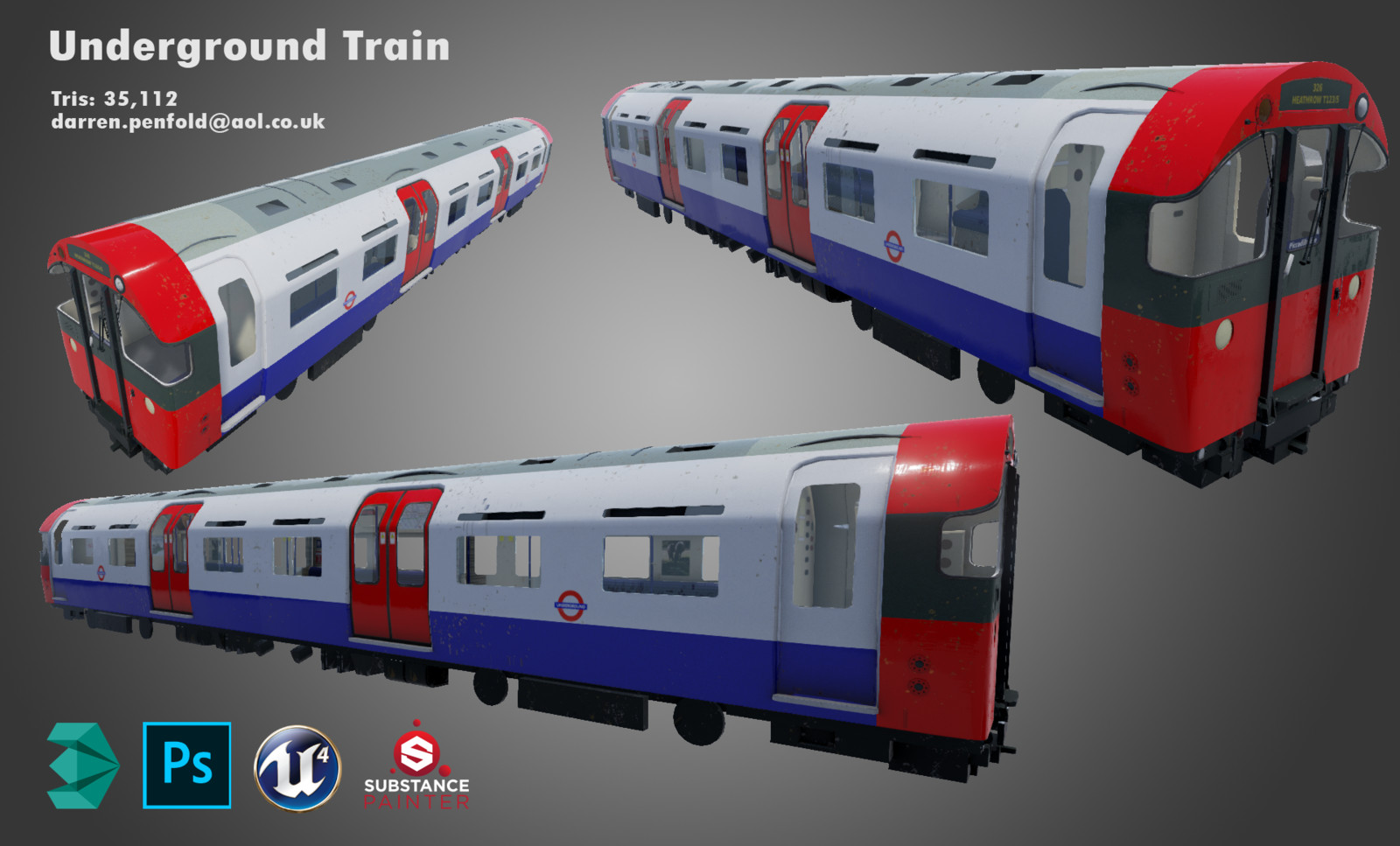 Darren Penfold - London Underground Train