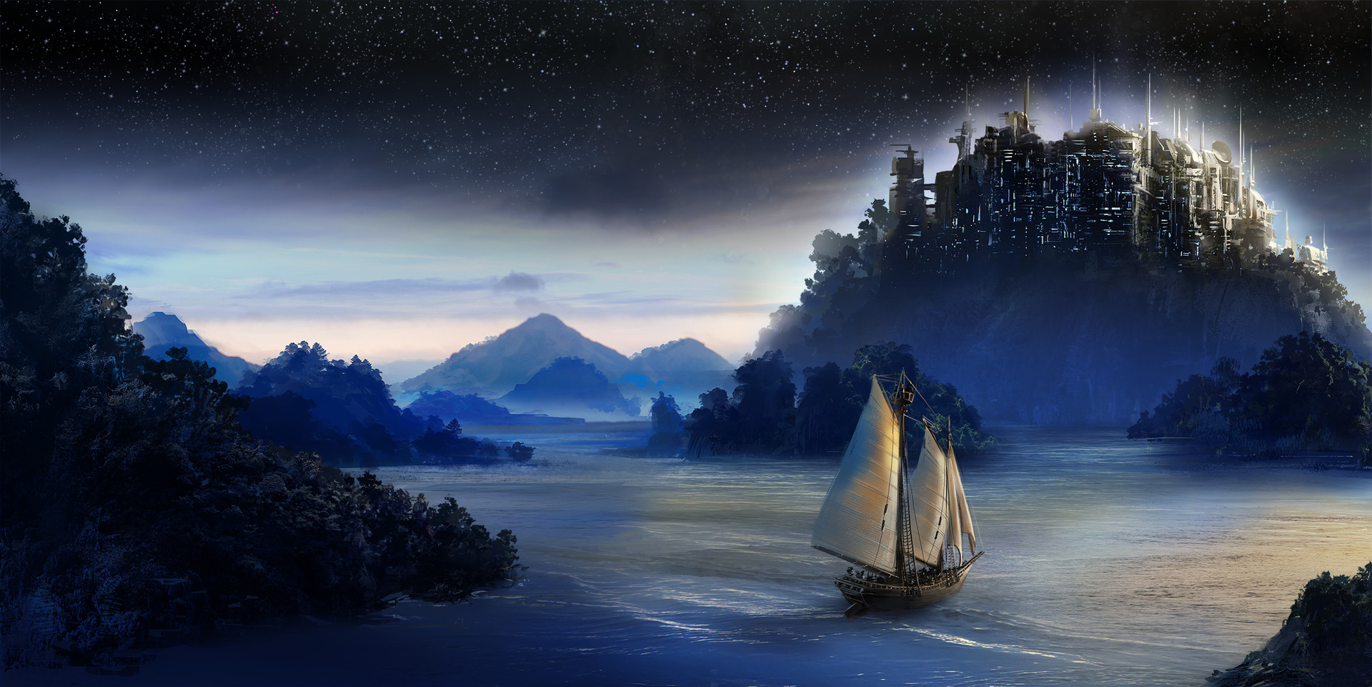 Islandia, by James Wintle : r/ImaginaryIslands