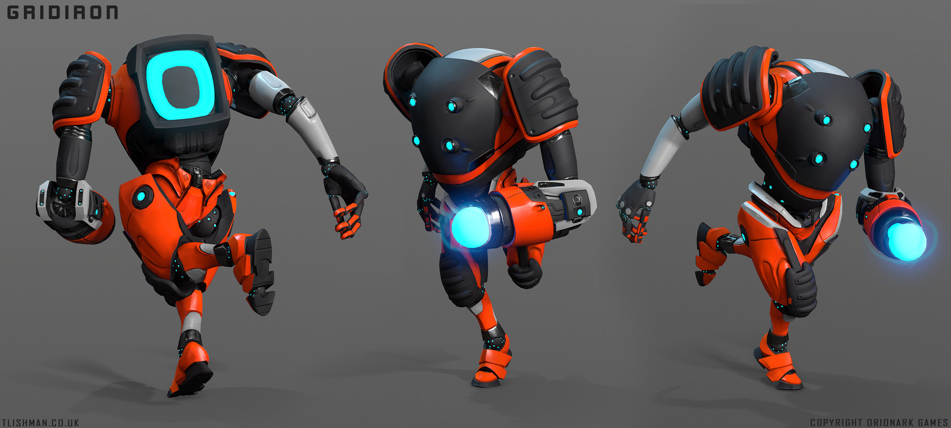 ArtStation - GridIron - Player Prototype