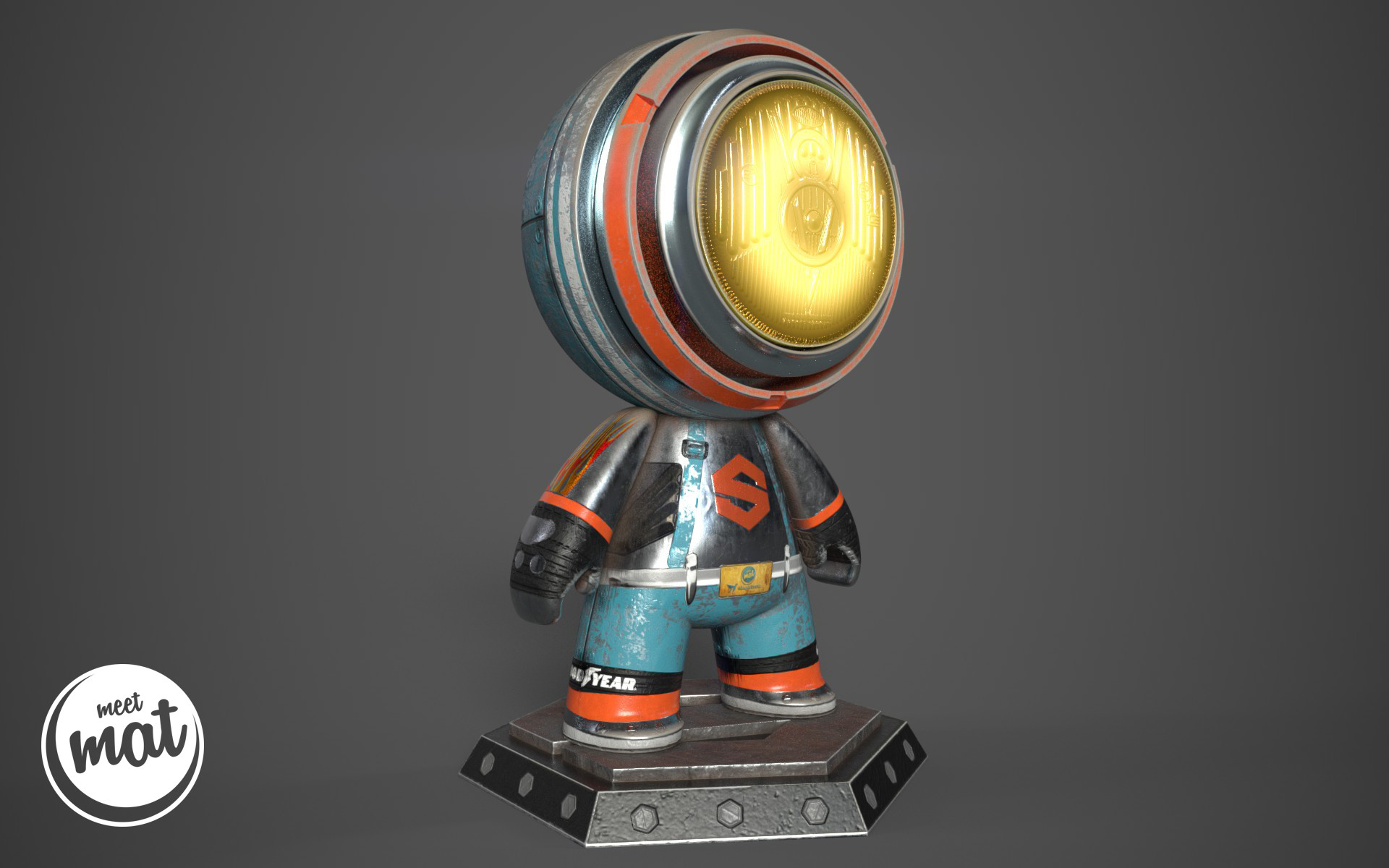 BlackIce Art - Meet MAT: 70's Racer