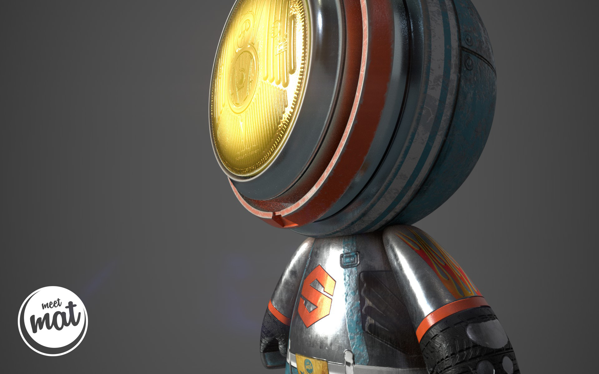 BlackIce Art - Meet MAT: 70's Racer