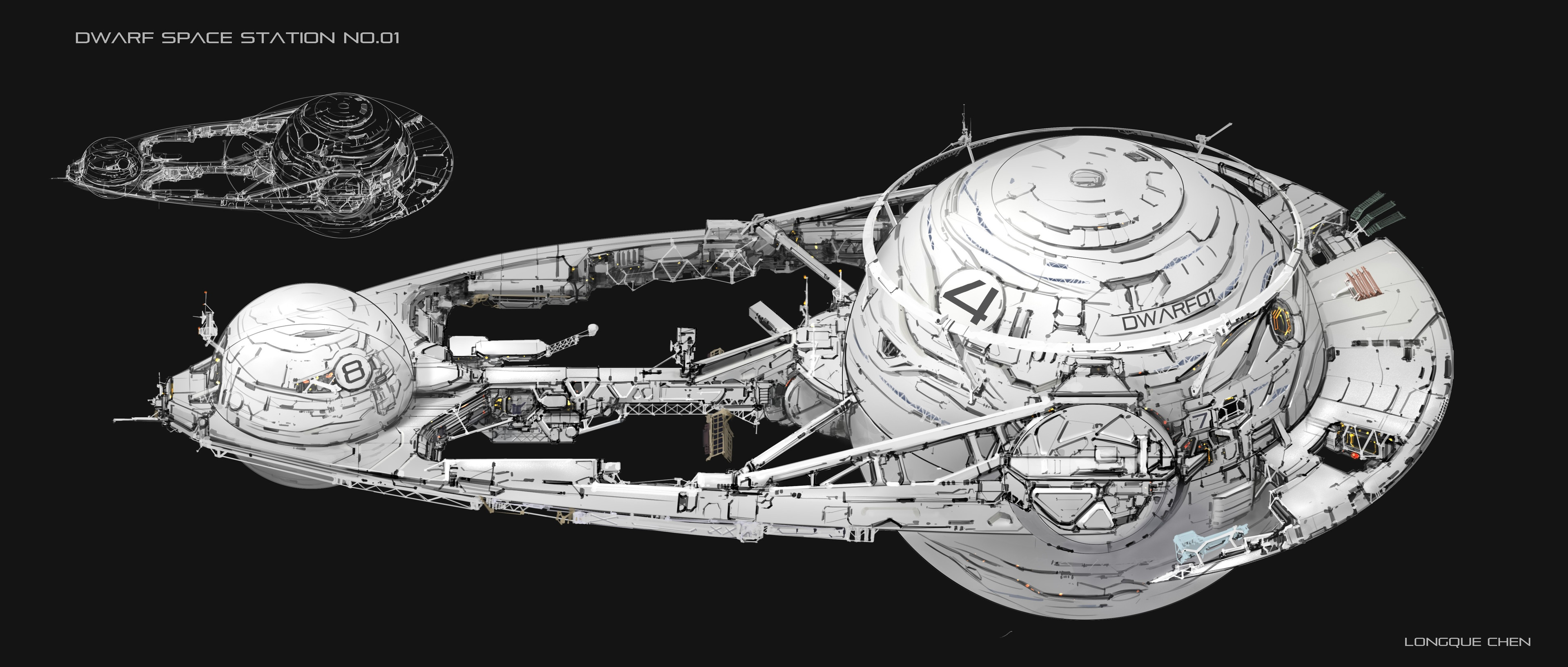 Longque Chen - space station