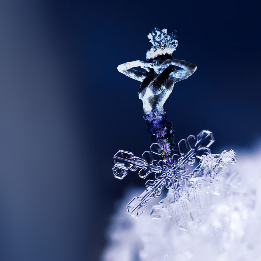 ArtStation - The snowflake lady