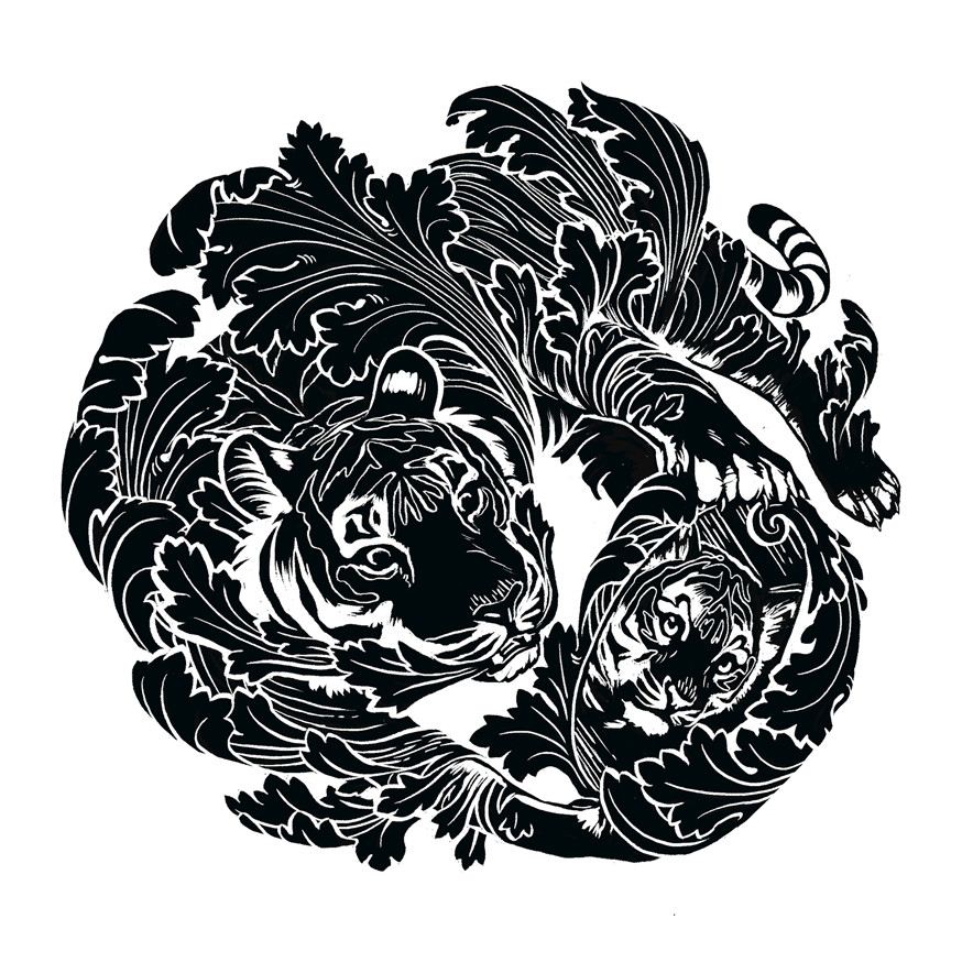 ArtStation - The Medieval Bestiary - The Tiger and the Mirror