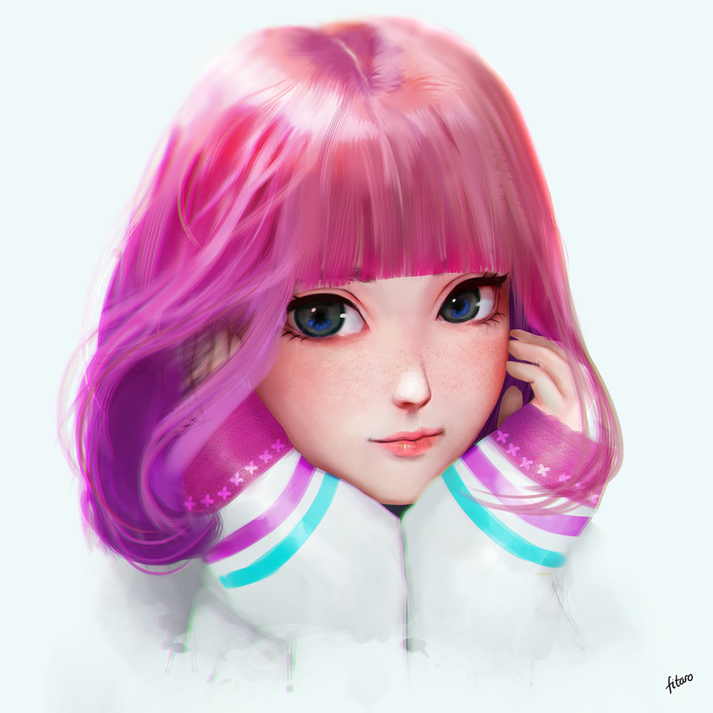 ArtStation - Cute pinky