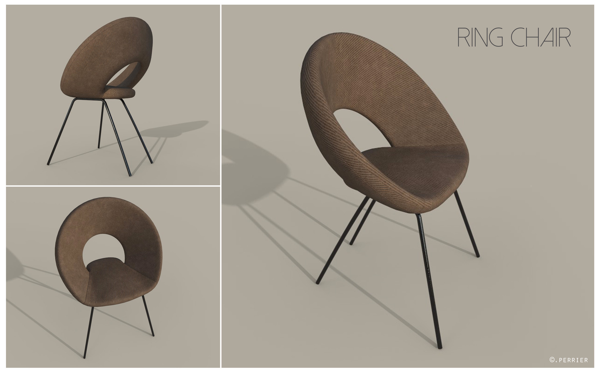 ArtStation - Ring chair