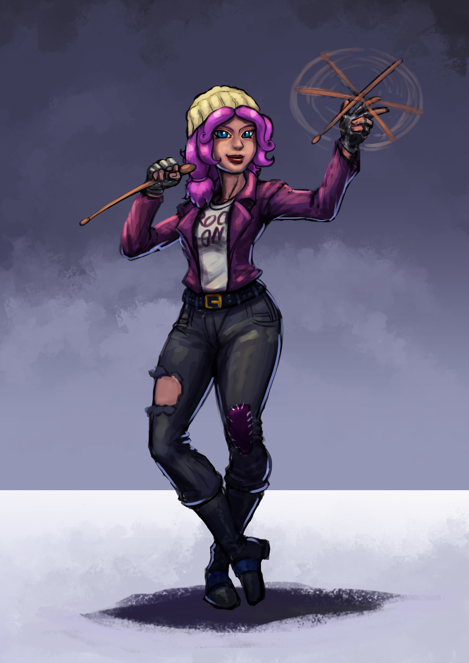 ArtStation - Rocker Maeve