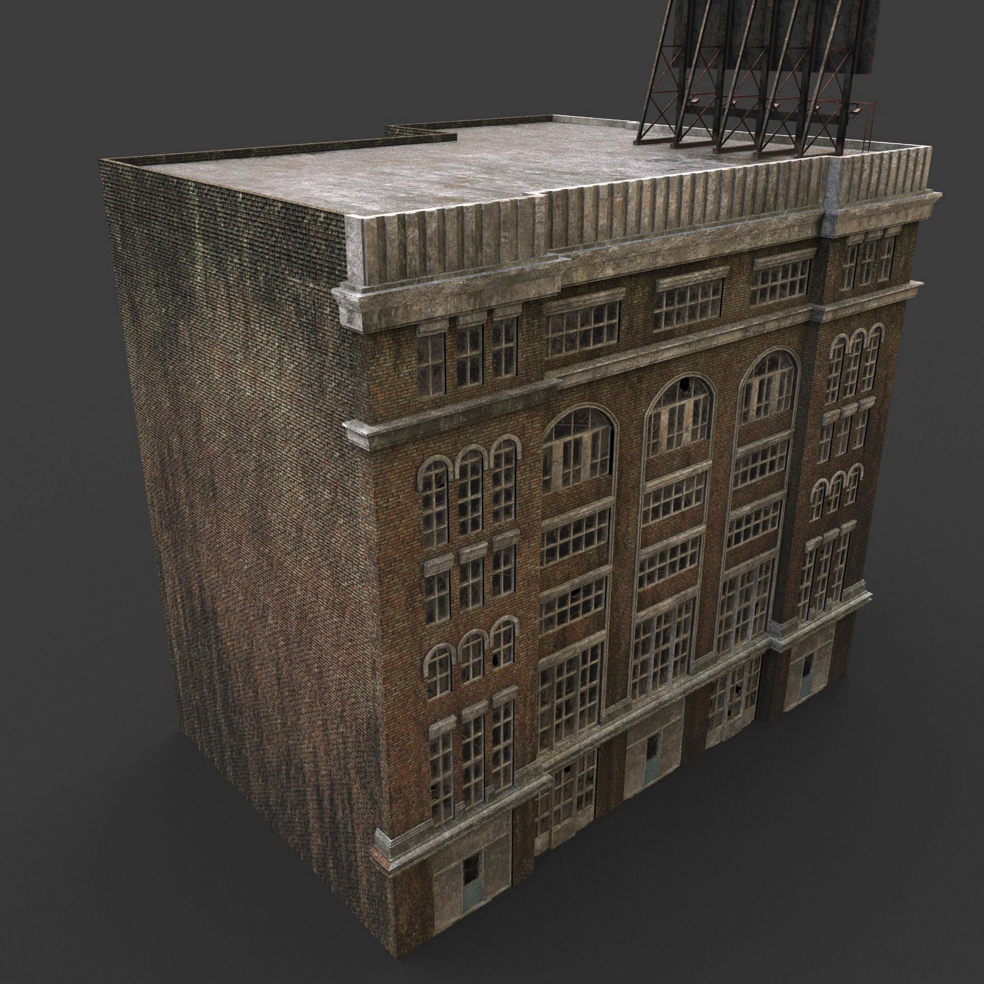 Omar Hesham - Post Apocalyptic Building 2