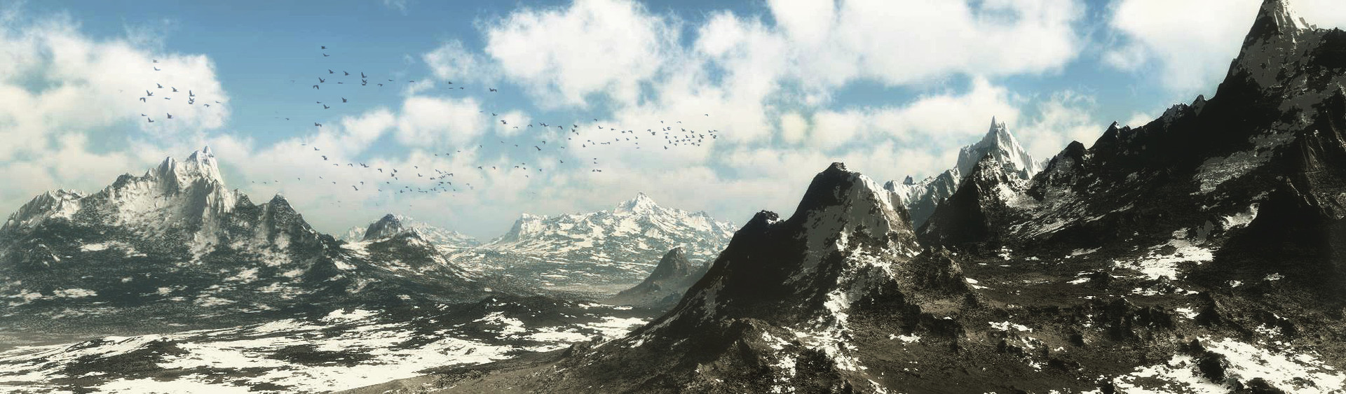 ArtStation - High mountains