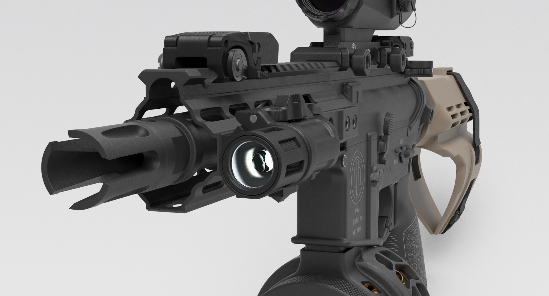 Triod Team - AR 15 Assault Rifle