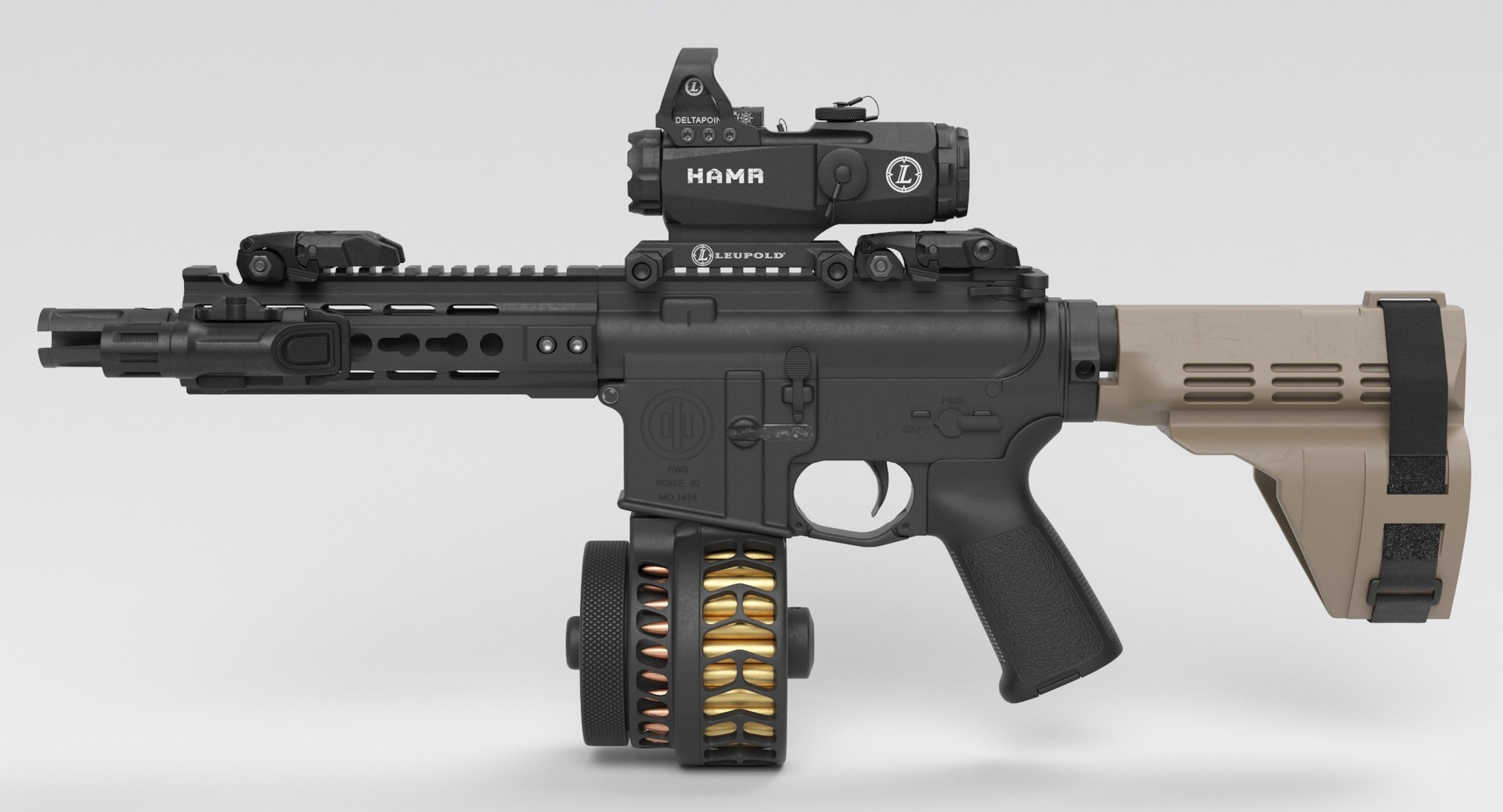 Triod Team - AR 15 Assault Rifle