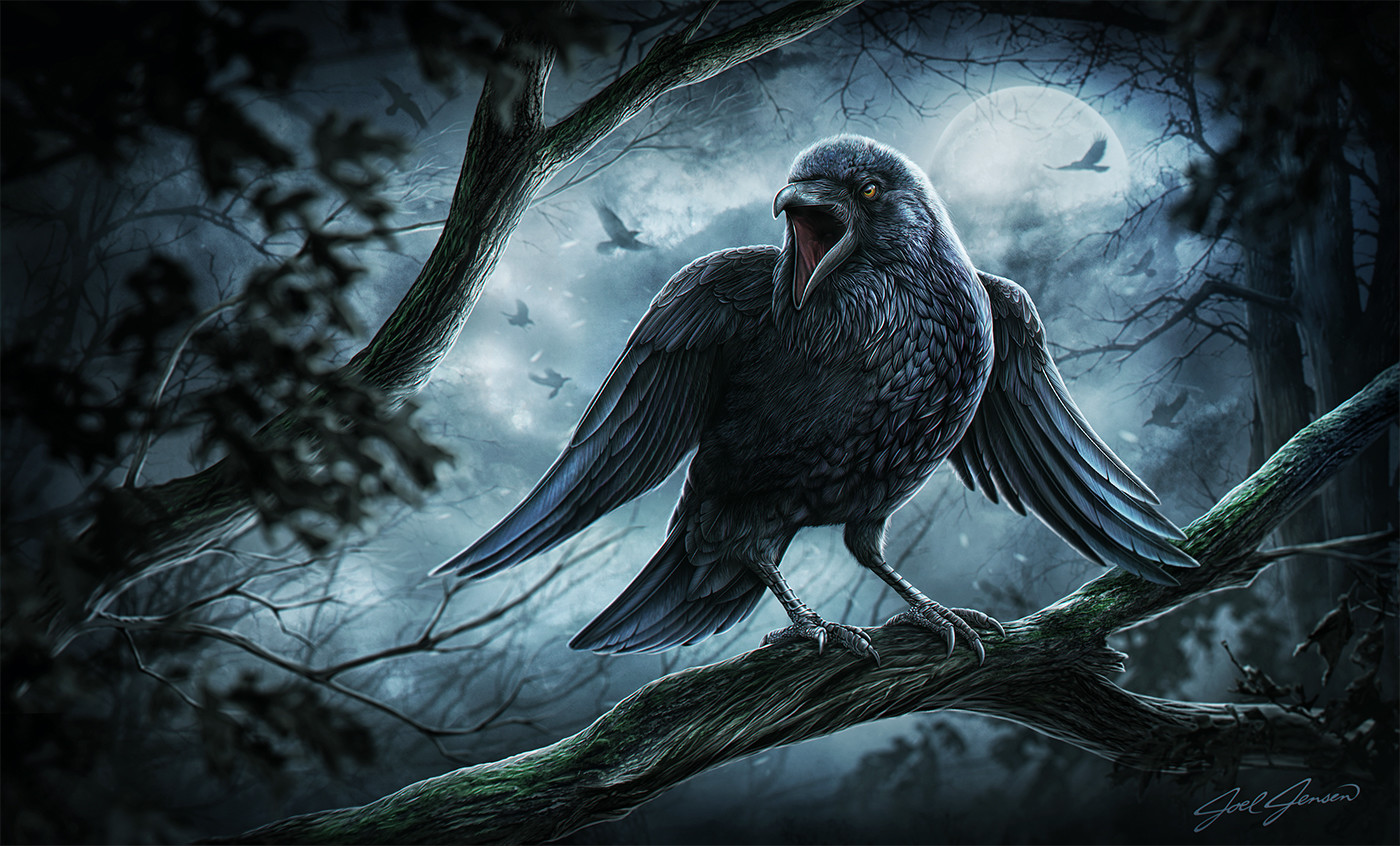 Dark Crow Art