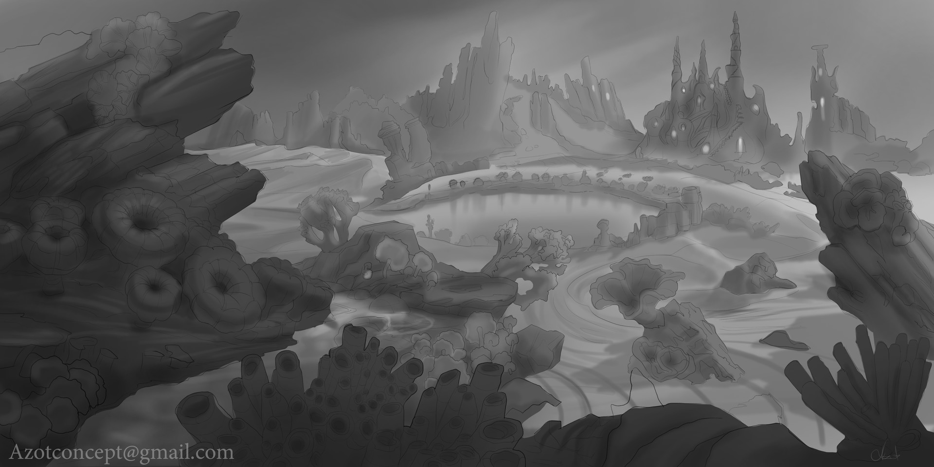 Ihor Reshetnikov - Desert Landscape