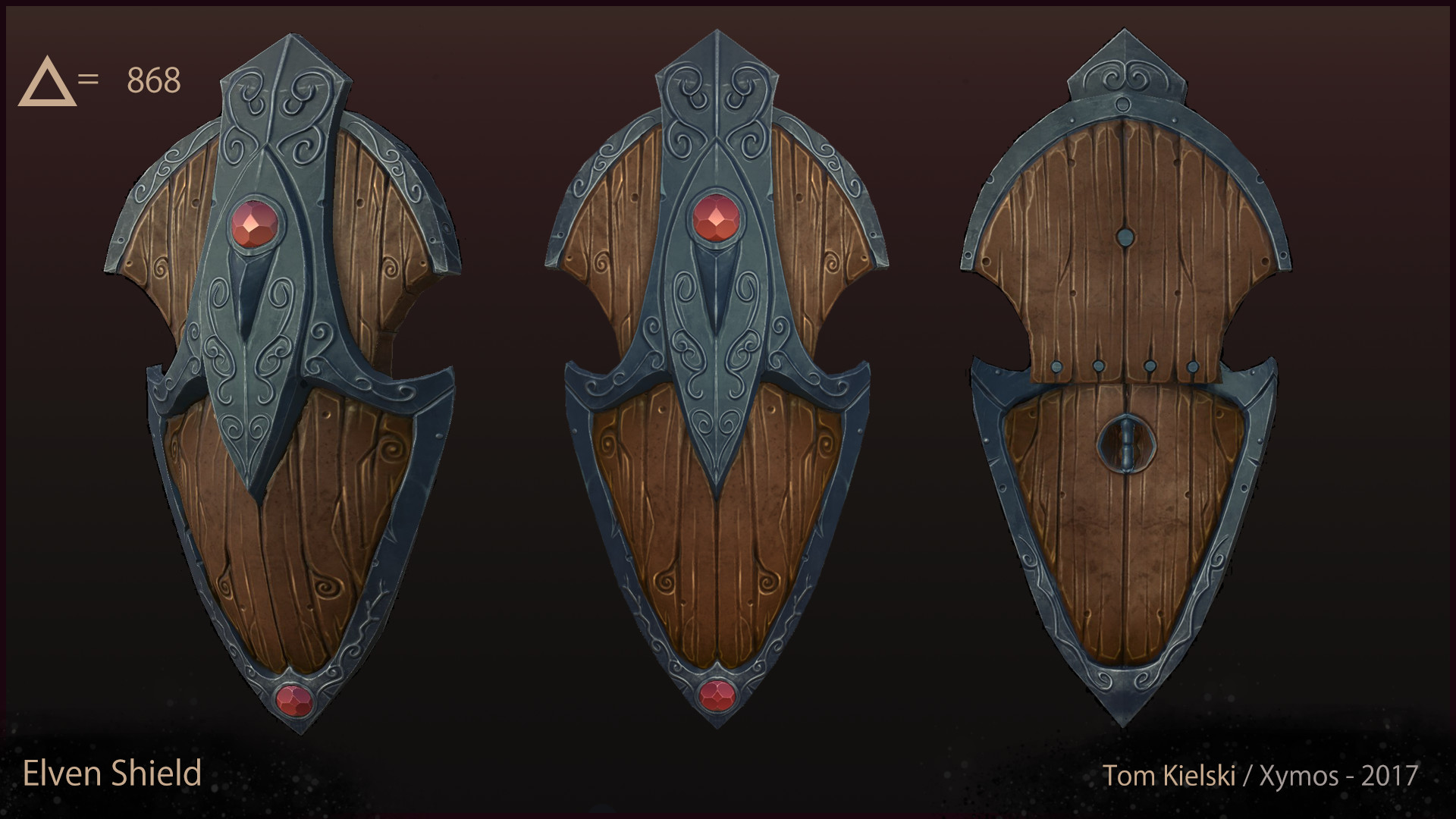 ArtStation - Elven Shield