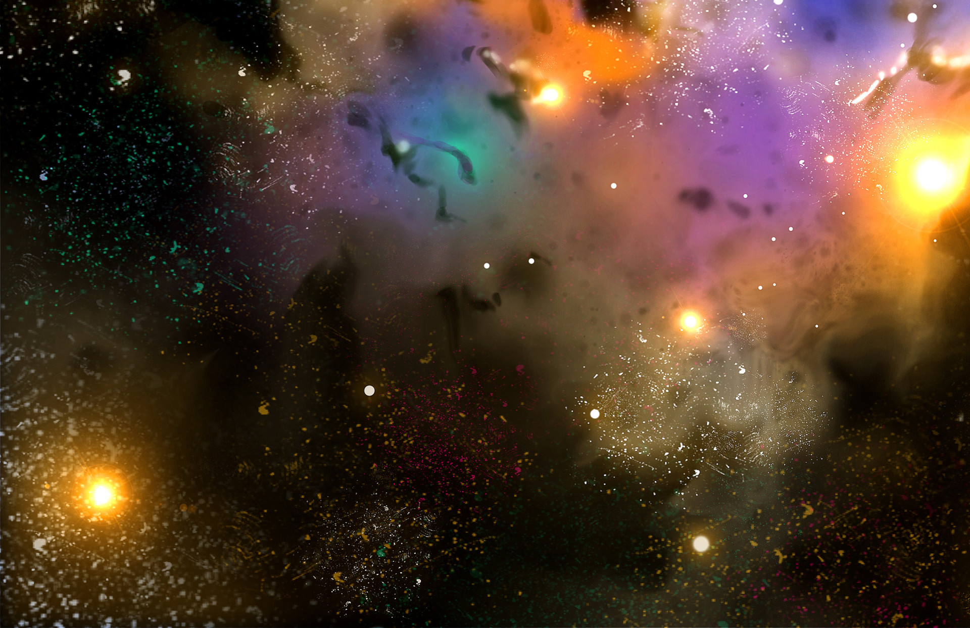 nebula groundscape