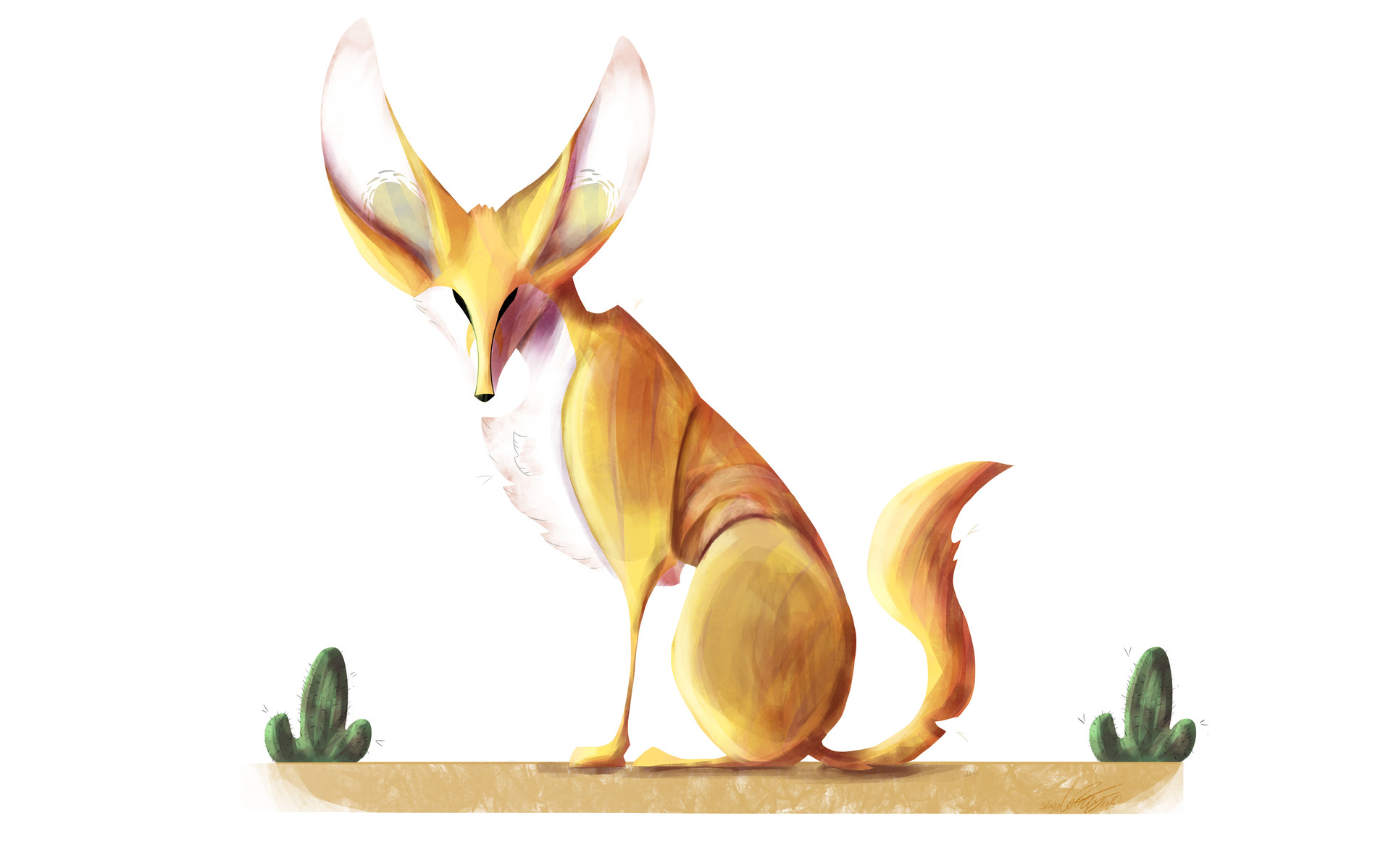 ArtStation - Fennec Fox