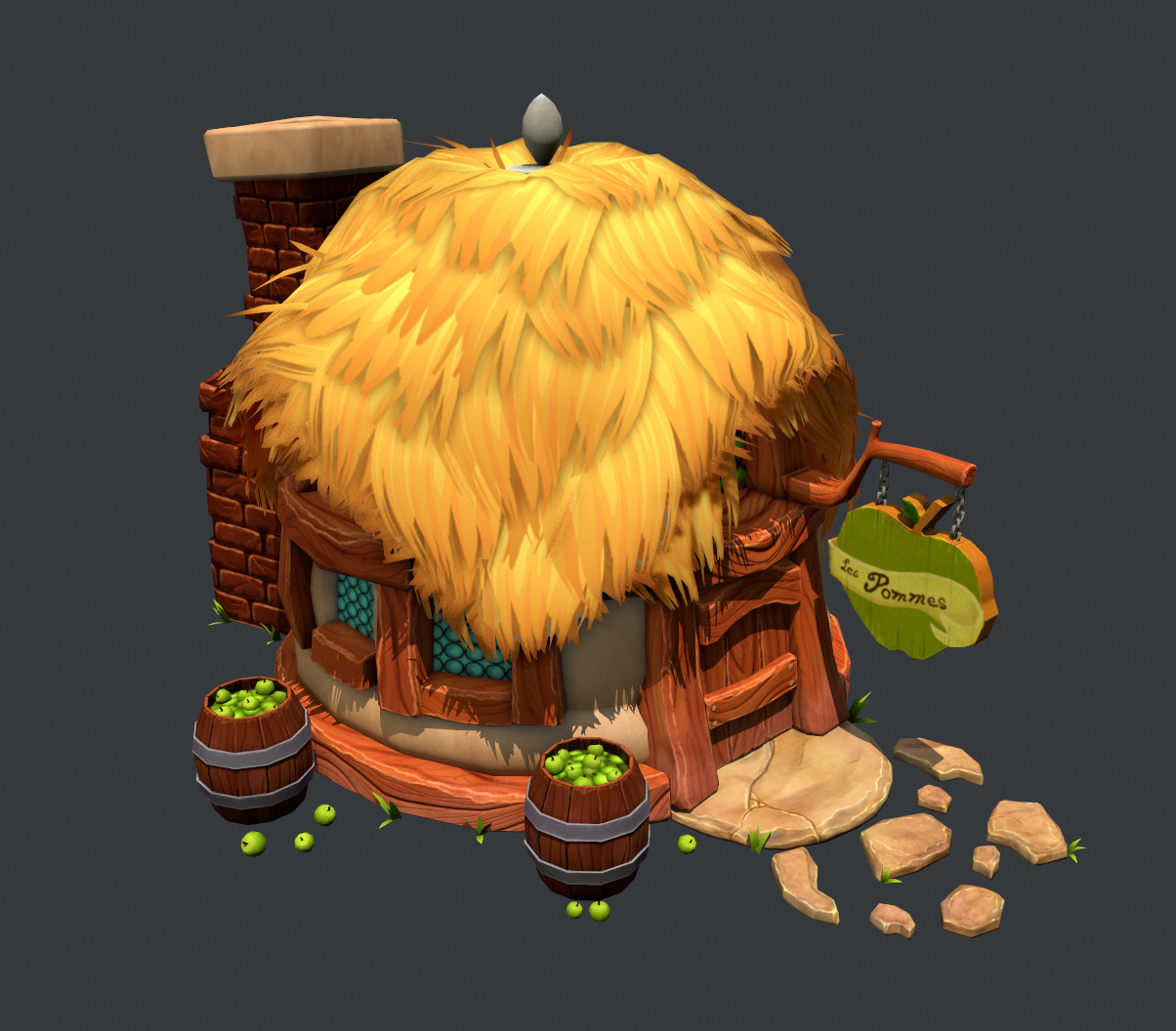 ArtStation - Apple House