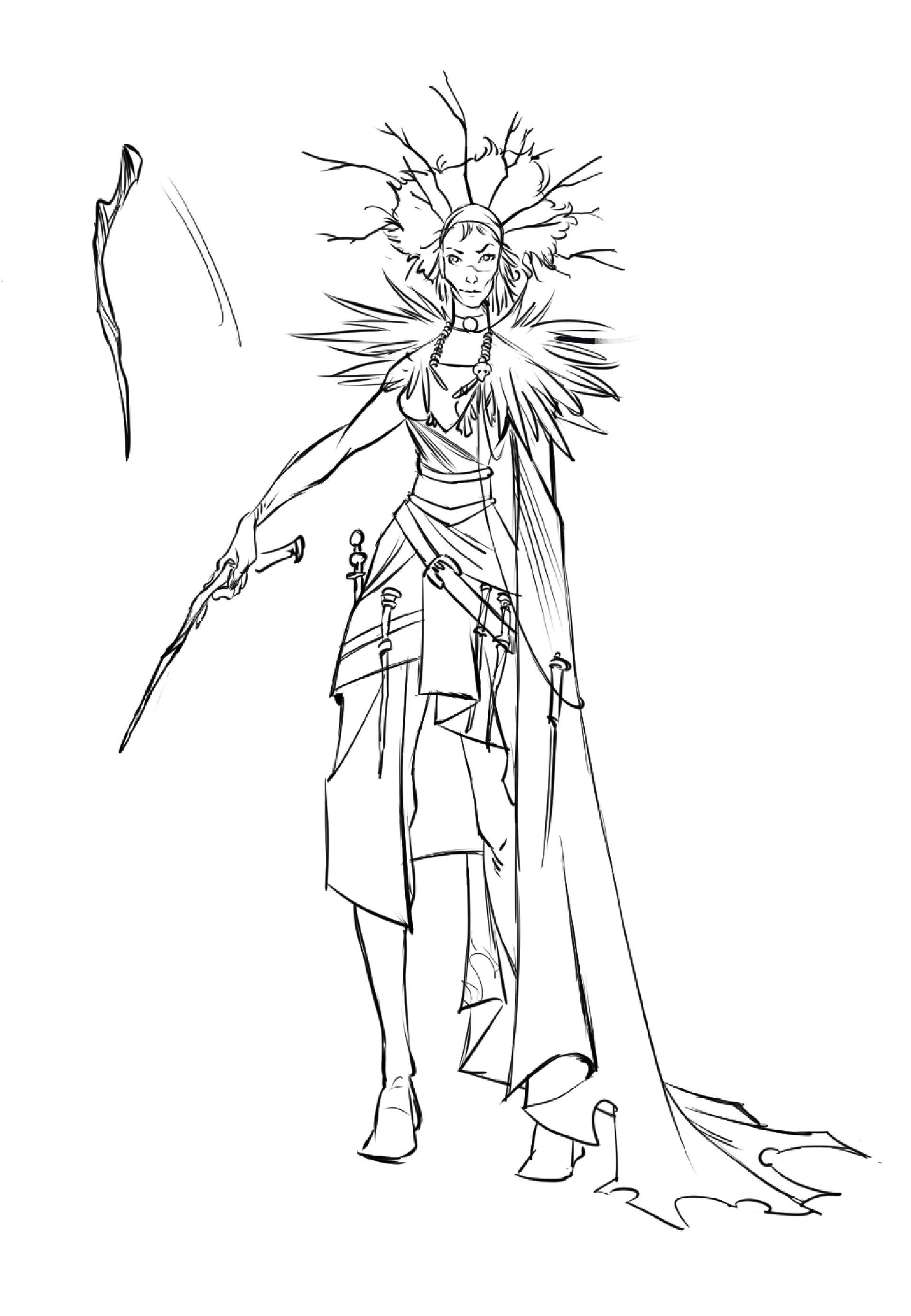 bellatrix lestrange coloring pages